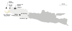 Carte de Java : Plans de Java [Régions et Sites touristiques]